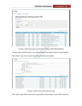 IT Inventory Kawasan Berikat | PDF