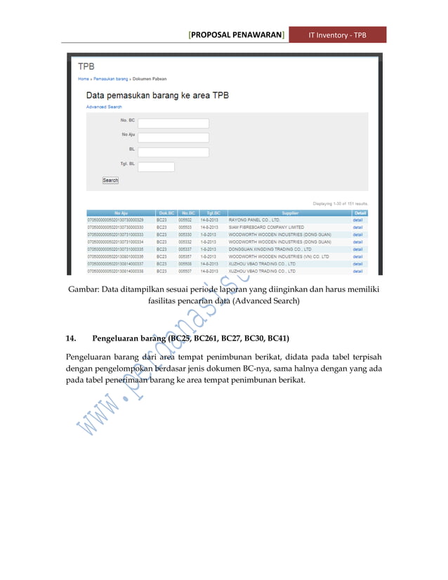 IT Inventory Kawasan Berikat | PDF
