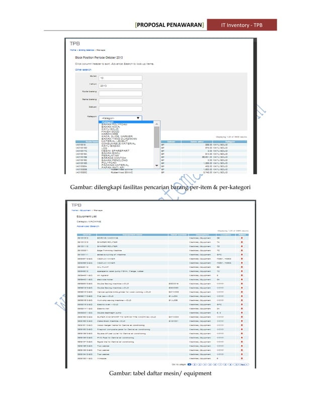 IT Inventory Kawasan Berikat | PDF