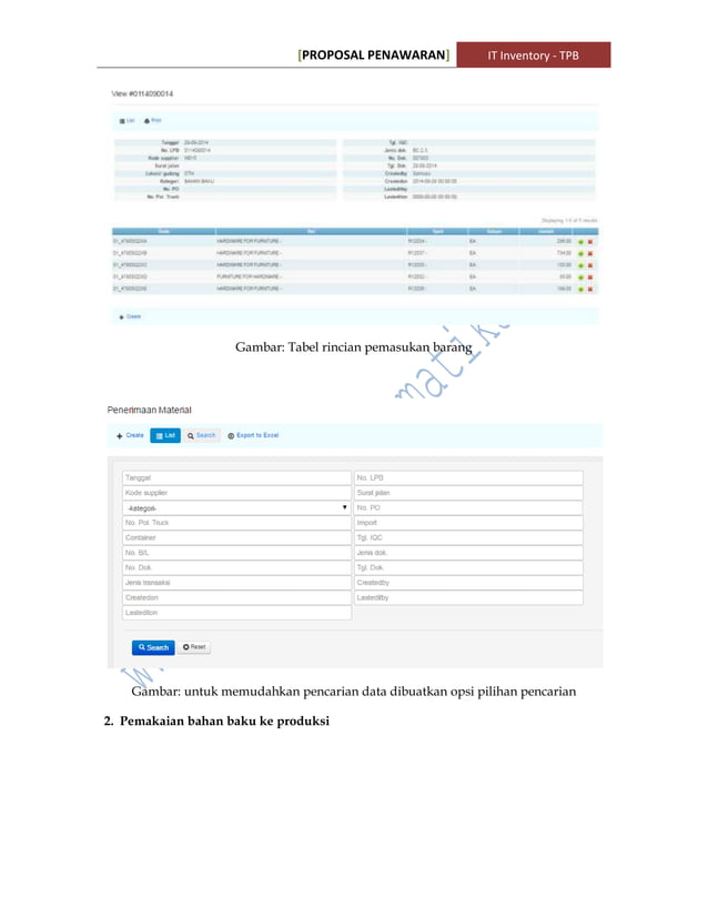 IT Inventory Kawasan Berikat | PDF