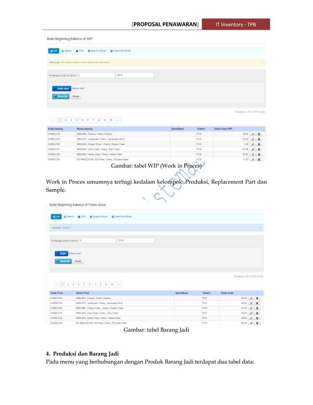 IT Inventory Kawasan Berikat | PDF