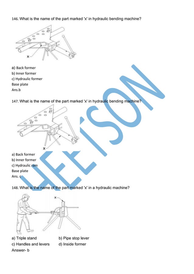 ITI Plumber Question Bank in English Book PDF Free Download | PDF