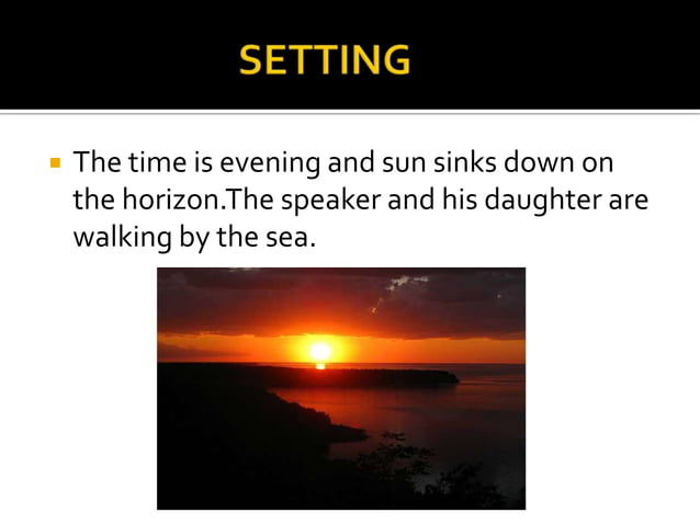 It is a beauteous evening | PPTX