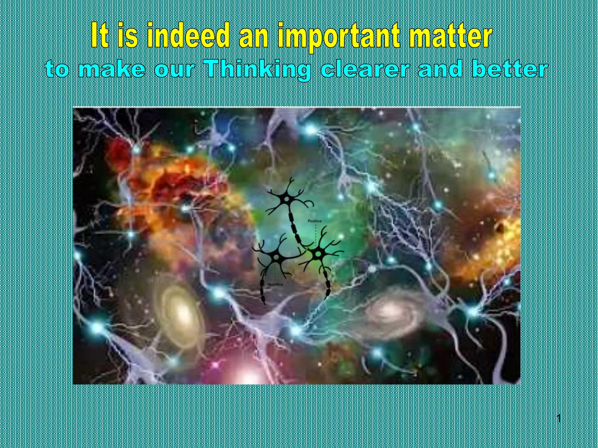 It is Indeed an Important Matter... | PPT