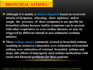 It is not asthma | PPTX