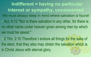 It is not what we say, it is what we do! | PPTX