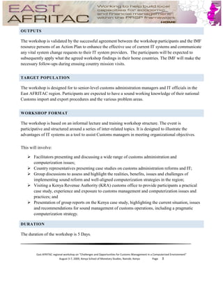 It Issues Customs Admin | PDF