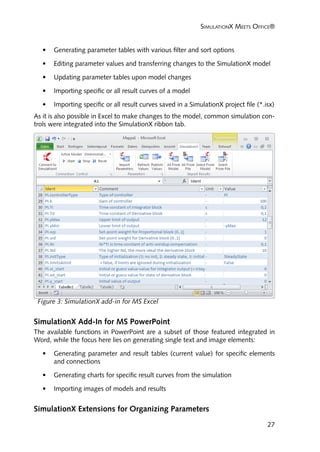 SimulationX Meets Office | PDF
