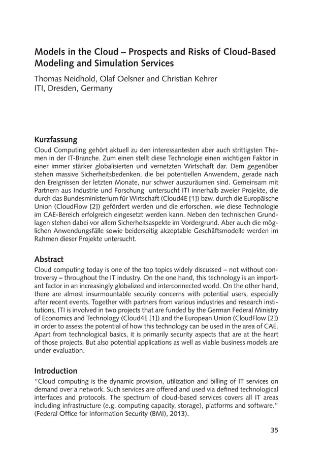 Models in the Cloud | PDF