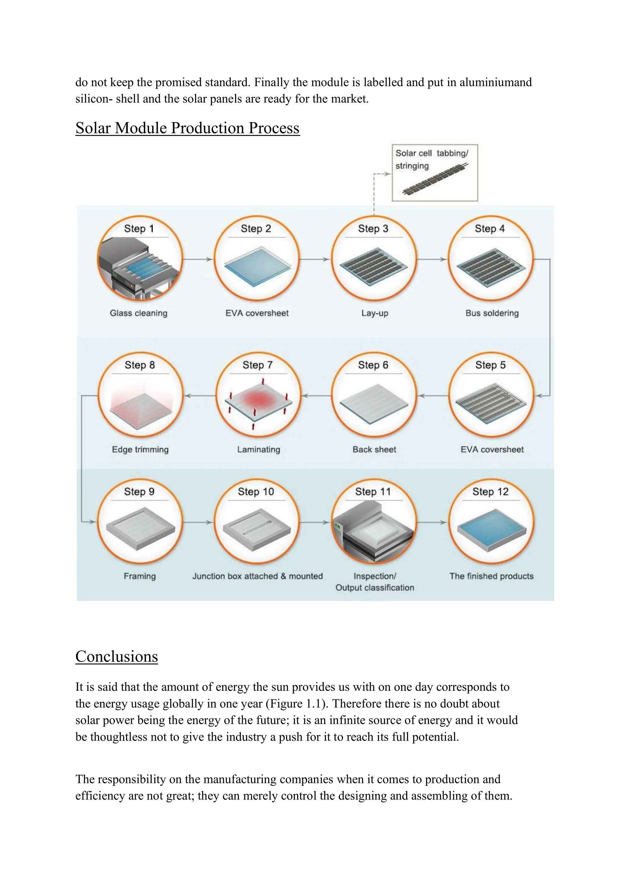 SOLAR ENERGY report solar panel photo diode | PDF