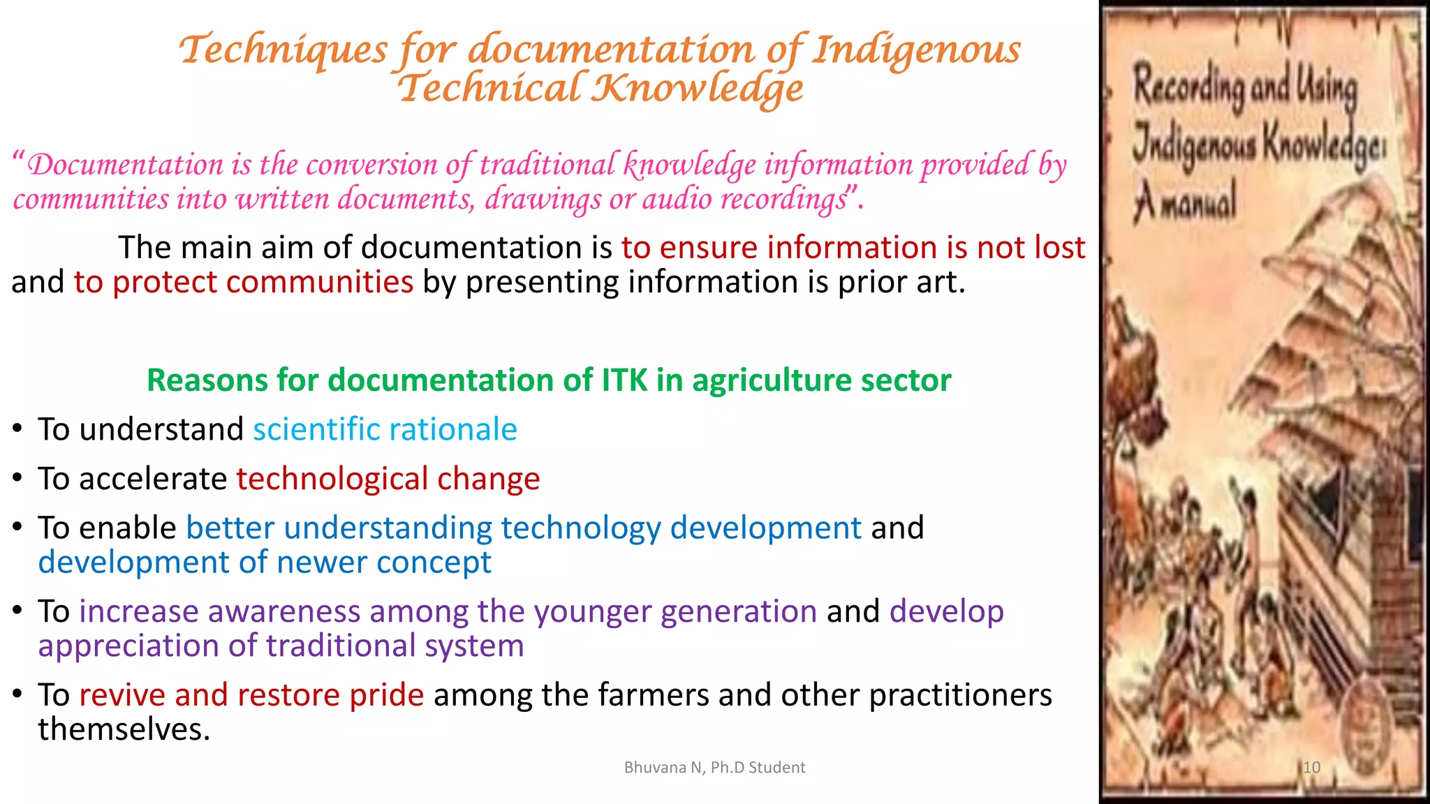 Indigenous Knowledge Systems for Agriculture | PDF