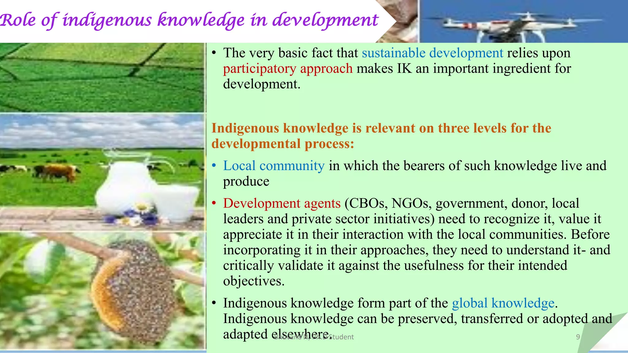 Indigenous Knowledge Systems for Agriculture | PDF