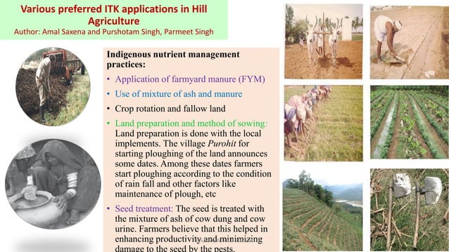 Indigenous Knowledge Systems for Agriculture | PDF | Agriculture ...