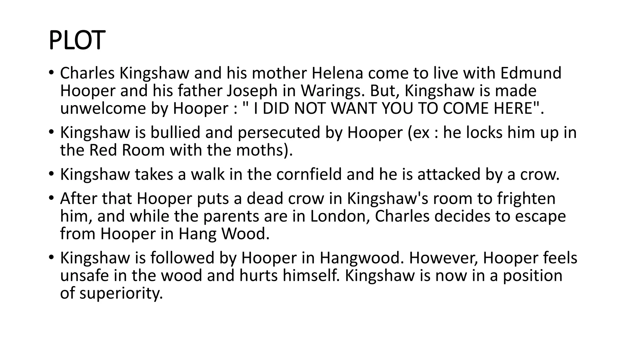 I'm The King of The Castle Revision | PPTX