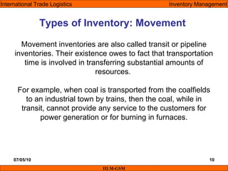 Itl lecture-12 & 13 (inventory management) | PPT