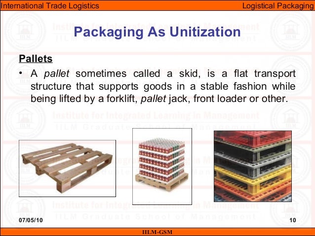Itl lecture-20 & 21 (logistical packaging)