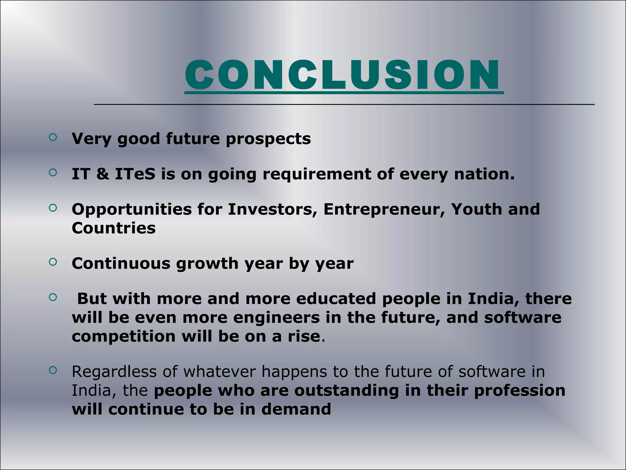 IT industry | PPT