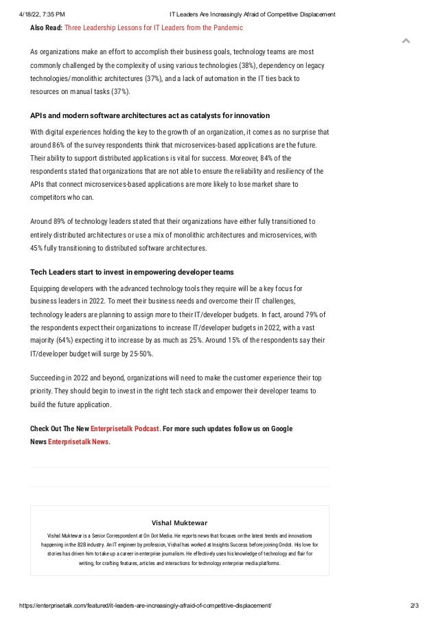 IT Leaders Are Increasingly Afraid of Competitive Displacement.pdf