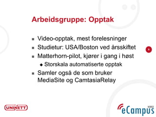 eCampus status til IT-ledermøtet | PPTX