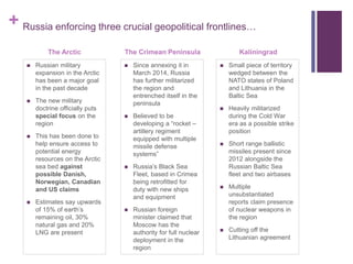 Russia Geopolitics 2015 | PPTX