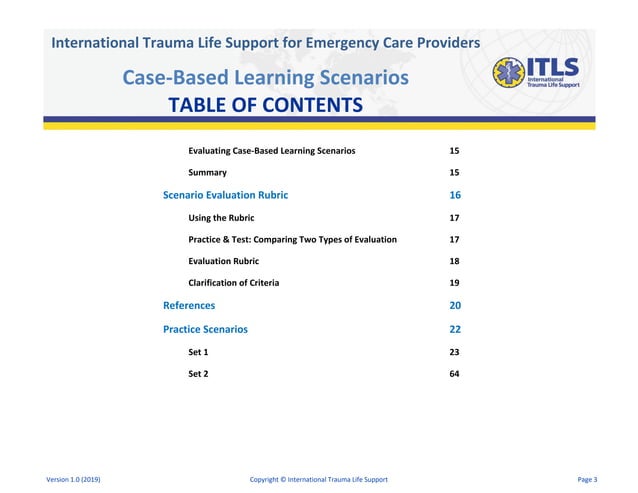 ITLS-Case-Based-Learning-Scenarios-Version-1.0-2019.pdf | Injuries ...