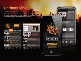 Mobile portfolio - ITM House | PPT