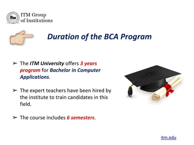 BCA: Features, Eligibility and Career Highlights | PPTX | Undergraduate Education | College ...