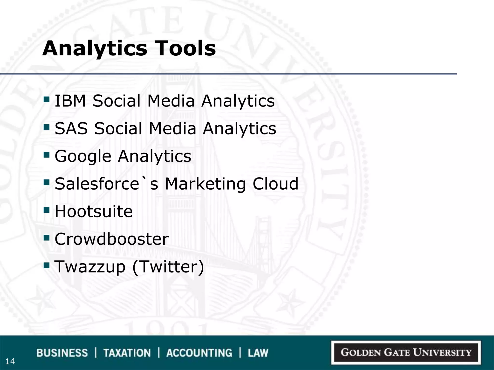 Social Media Analytics | PPT