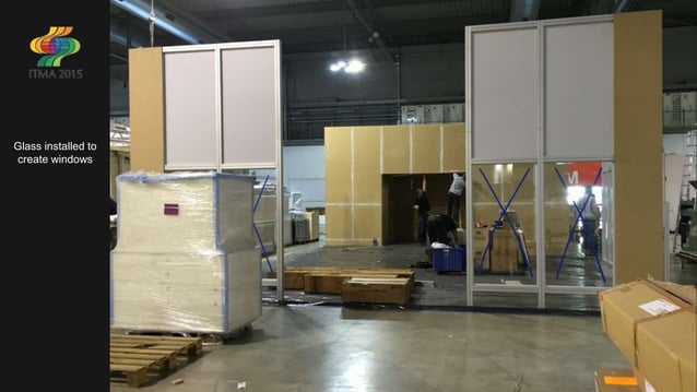 ITMA 2015 Milan - James Heal Stand Build | PPT