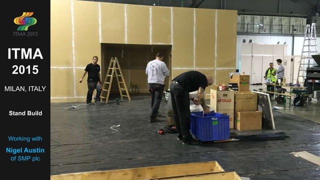 ITMA 2015 Milan - James Heal Stand Build | PPT