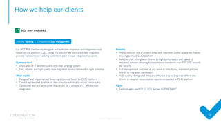 ITMAGINATION - competences, facts, technologies, clients | PPT