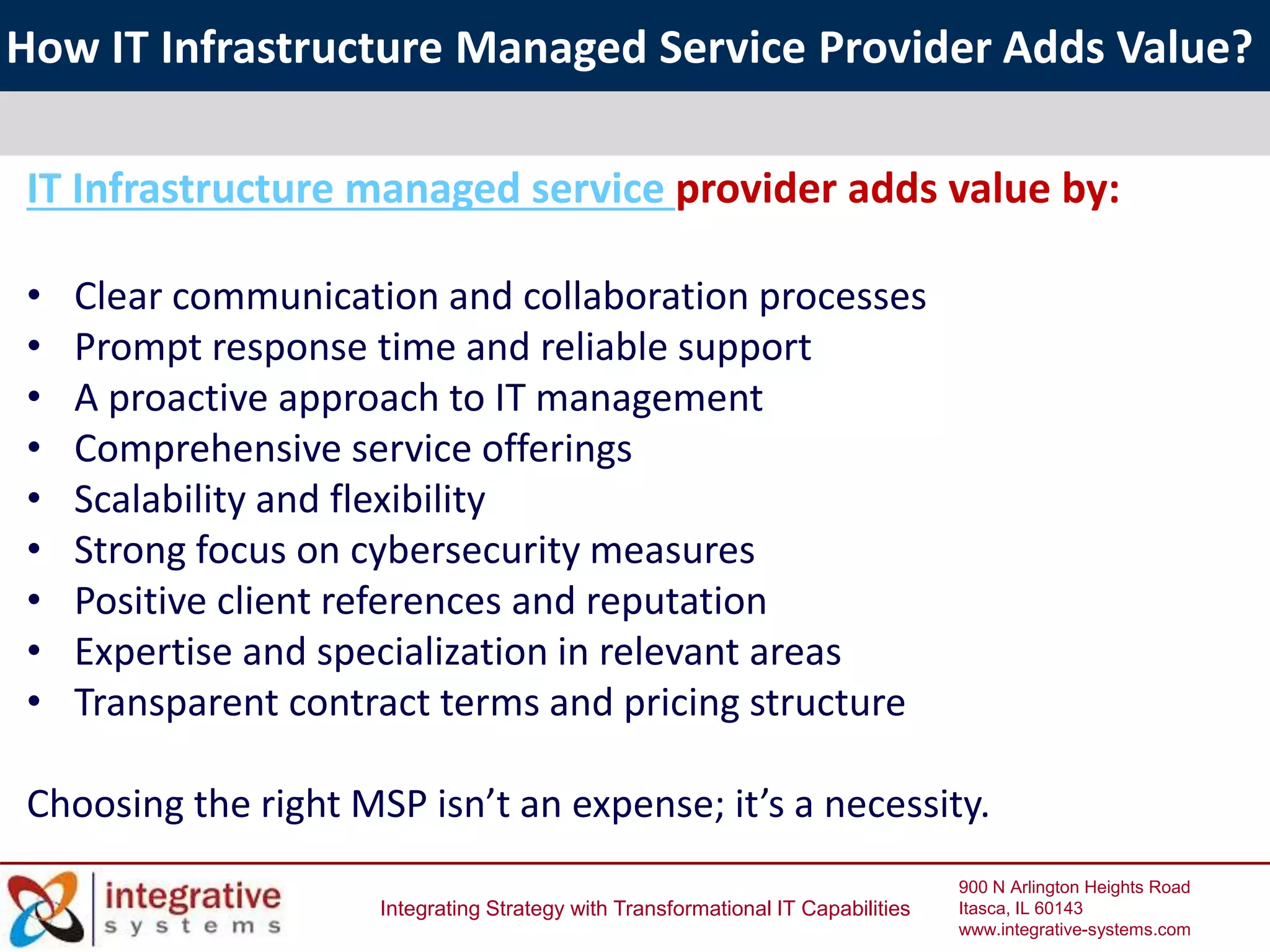 IT Managed Services- Strategic Guide | PPT