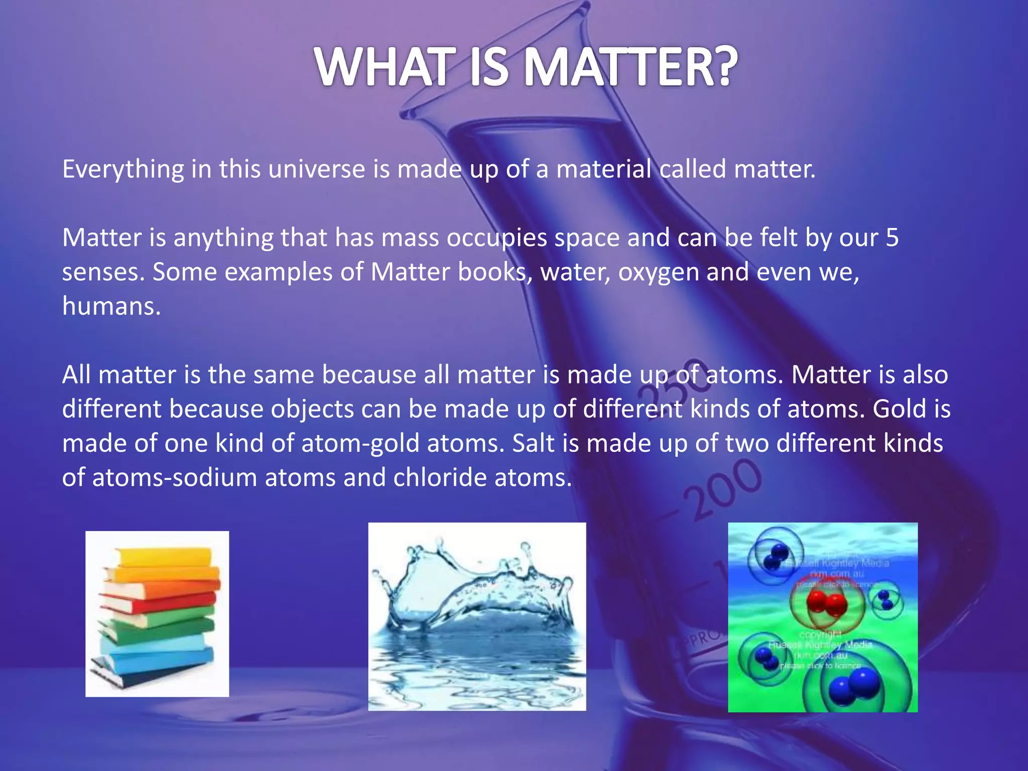 Matter Around Us | PPTX