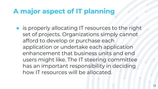 Information Technology for Management Chapter 12 | PPTX