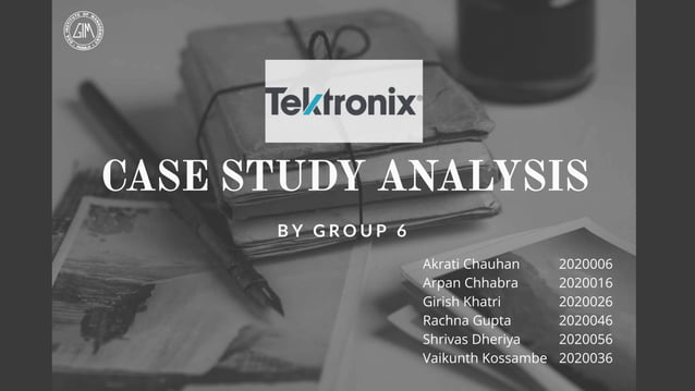 Tektronics casestudy- ERP Implementation | PPTX | Business Operations | Business