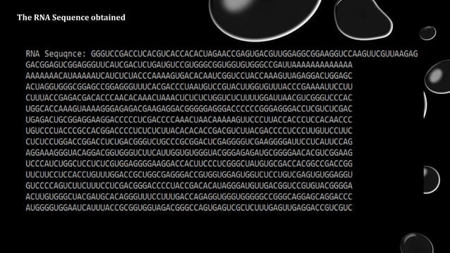 Transcription of DNA to RNA using python programming | PPTX | Chemistry | Science