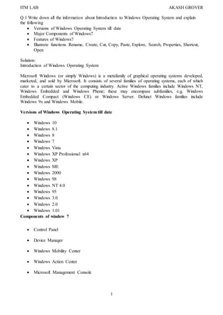 Basic knowledge of computers | PDF