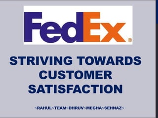 FEDEX blue ocean strategy | PPT