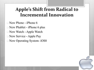 Innovation at Apple | PPTX | Smartphones | Consumer Electronics