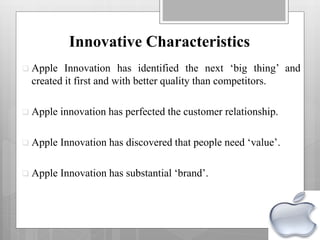Innovation at Apple | PPTX