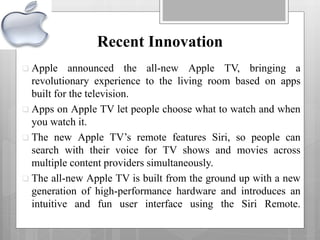 Innovation at Apple | PPTX