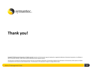 Altiris IT Management Suite 7 | PDF