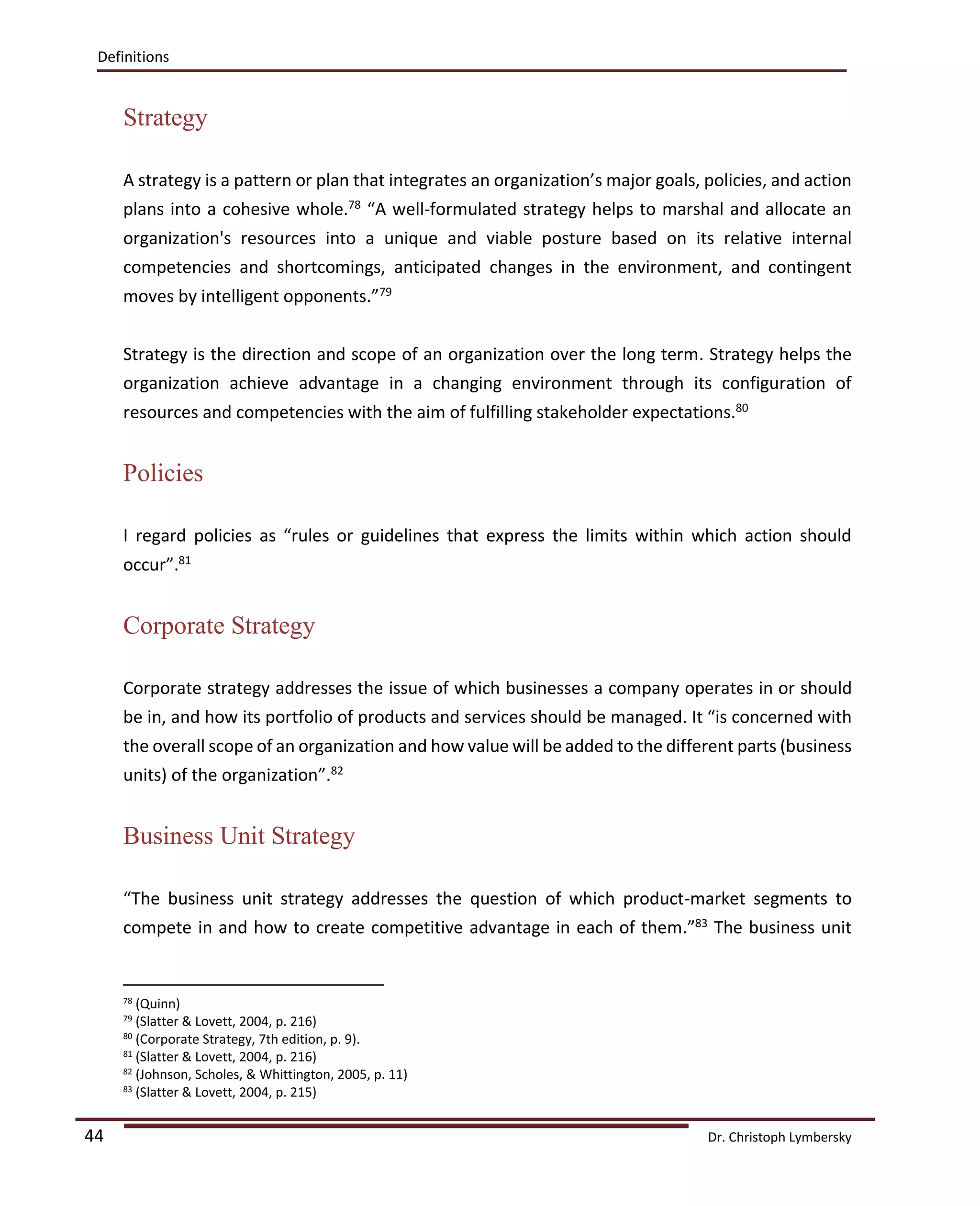 International Turnaround Management Standard Version 1.5 ONLY PREVIEW ...