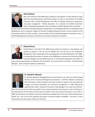 International Turnaround Management Standard Version 1.5 ONLY PREVIEW ...