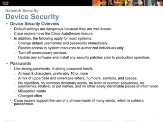 CCNA (R & S) Module 01 - Introduction to Networks - Chapter 11 | PPT