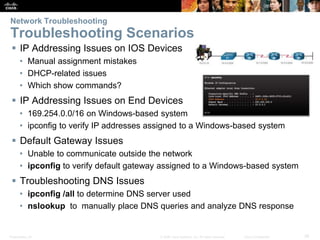CCNA (R & S) Module 01 - Introduction to Networks - Chapter 11 | PPT