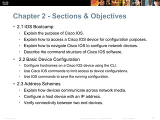CCNA (R & S) Module 01 - Introduction to Networks - Chapter 2 | PPTX