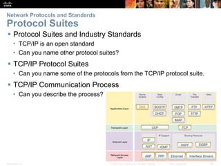 CCNA (R & S) Module 01 - Introduction to Networks - Chapter 3 | PPTX