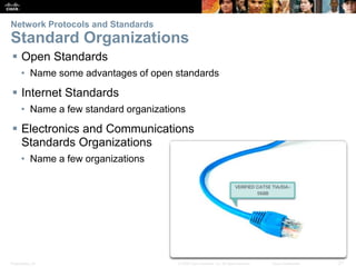 CCNA (R & S) Module 01 - Introduction to Networks - Chapter 3 | PPTX | Computer Networking ...