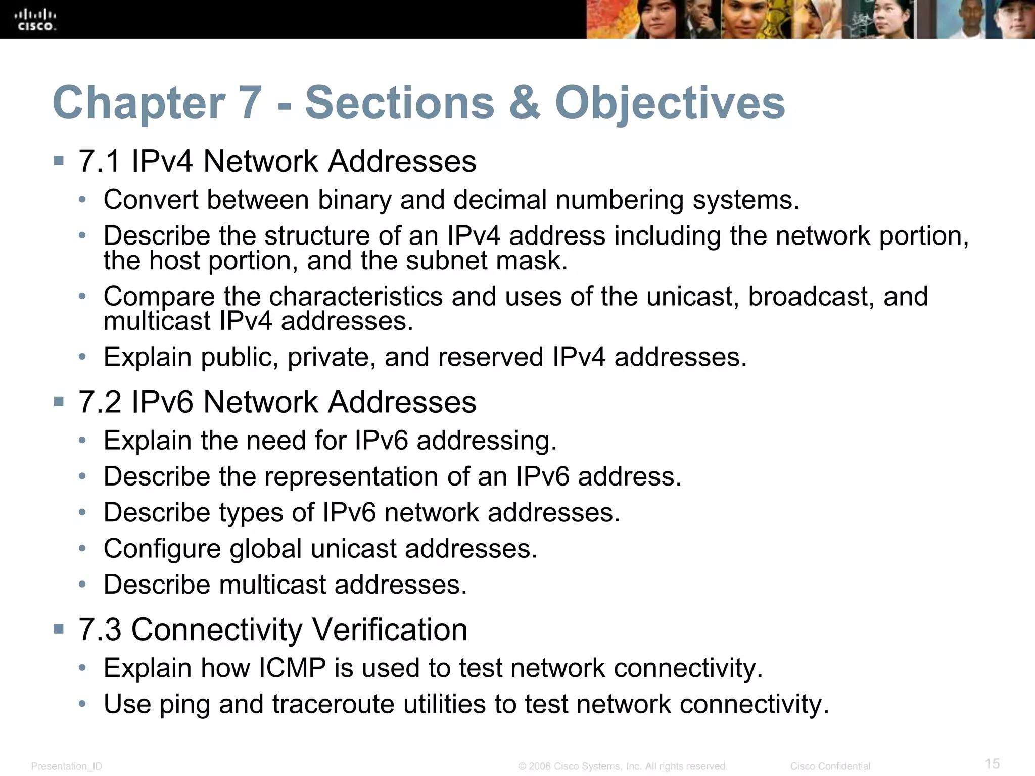 Ccna R And S Module 01 Introduction To Networks Chapter 7 Ppt